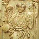 Smarthistory – Byzantine panel with archangel, ivory leaf from diptych ...