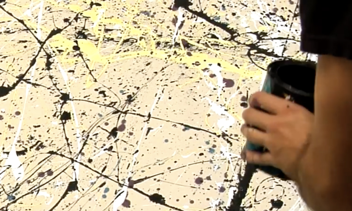 Smarthistory – How to paint like Jackson Pollock