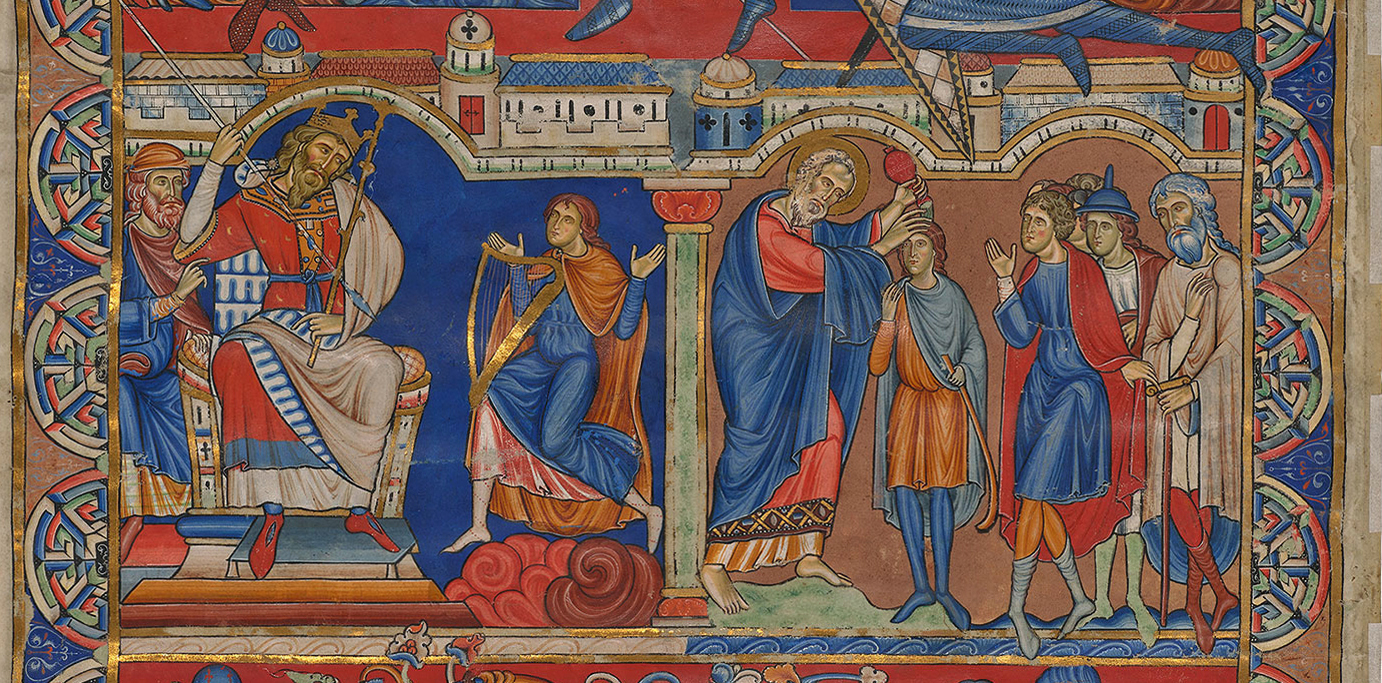 Smarthistory – The Morgan Leaf from The Winchester Bible