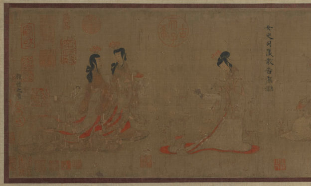 Smarthistory – Admonitions Scroll, attributed to Gu Kaizhi