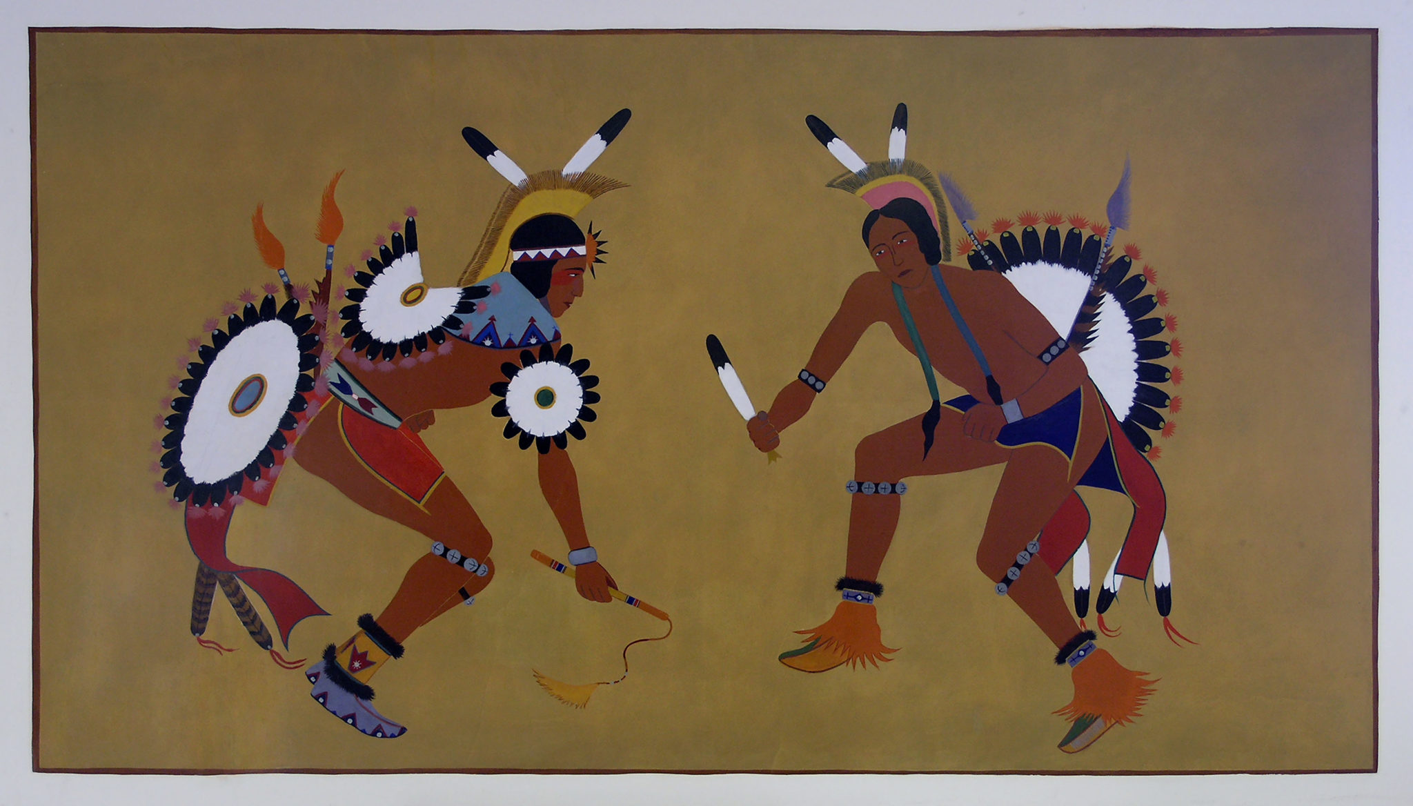 Smarthistory – Stephen Mopope, U.S. Post Office Murals, Anadarko, OK