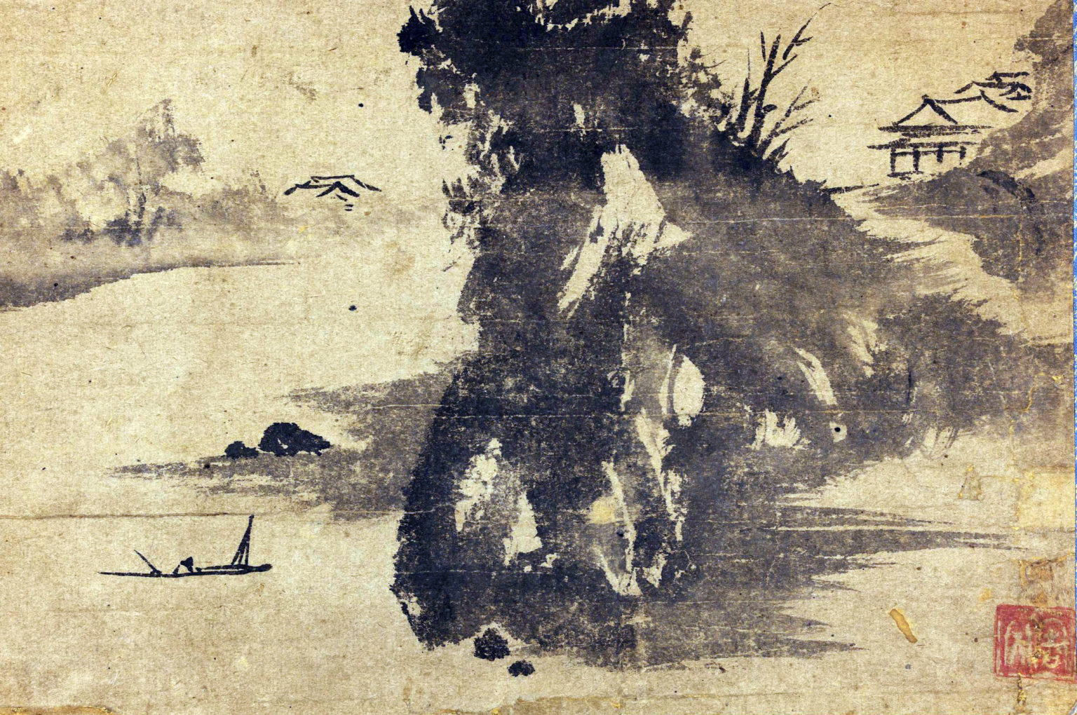 Smarthistory – Sessō Tōyō, Haboku-style landscape