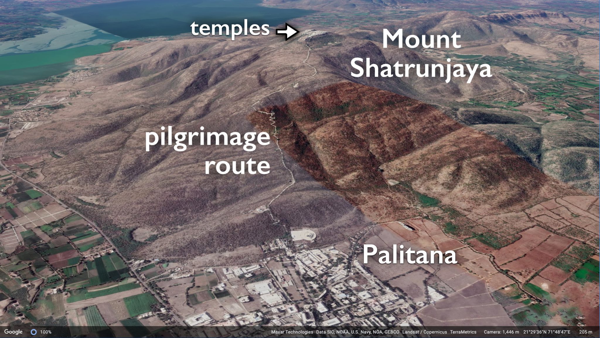 Smarthistory – A Jain pilgrimage map of Shatrunjaya