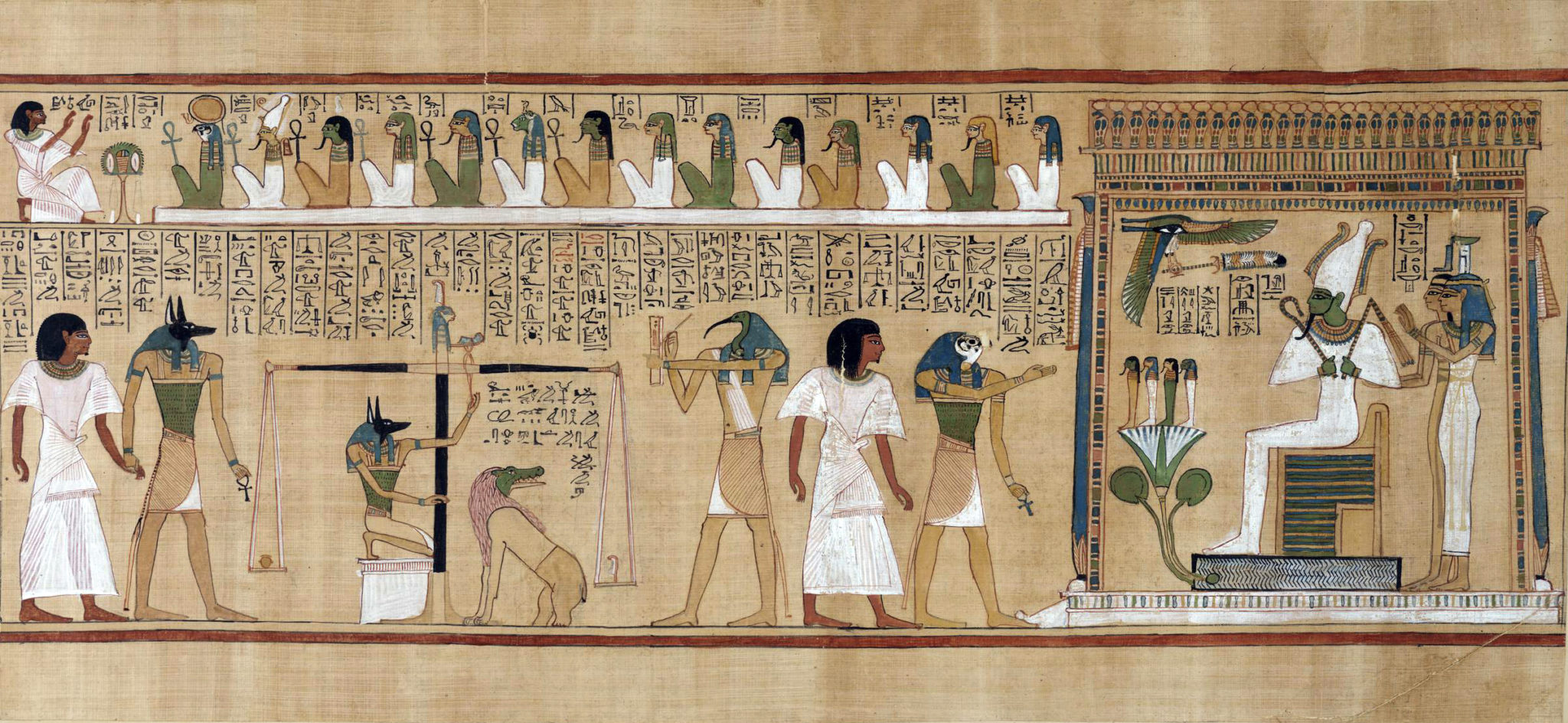 Smarthistory – Hunefer’s Judgement in the presence of Osiris