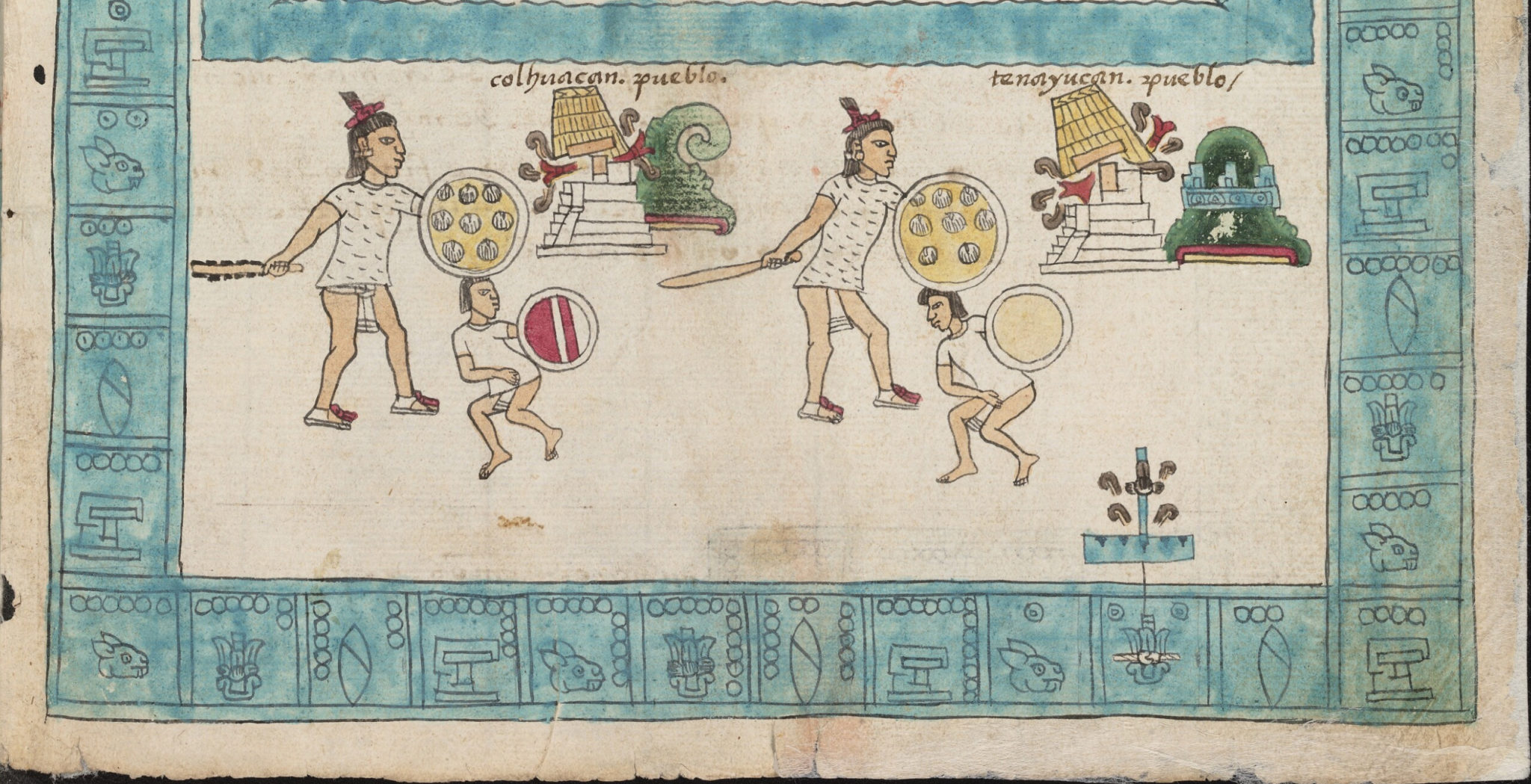 Smarthistory – Frontispiece of the Codex Mendoza