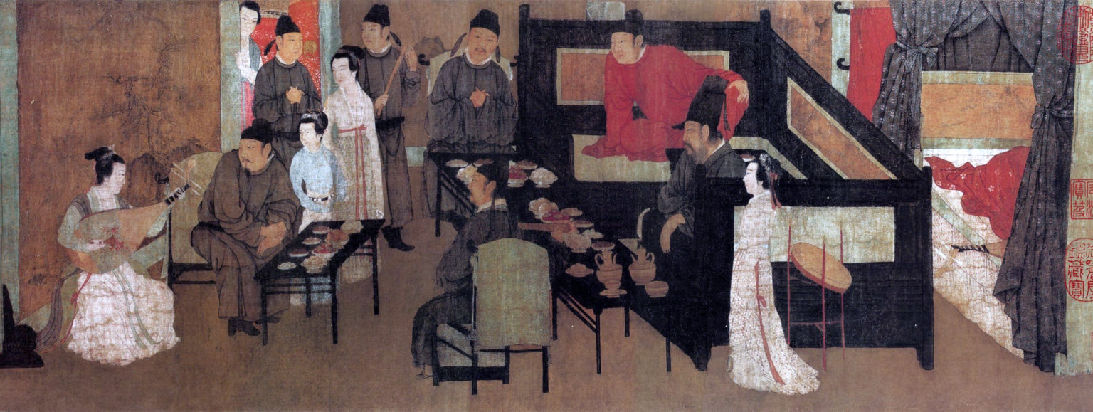 Smarthistory – Gu Hongzhong, The Night Revels of Han Xizai, handscroll