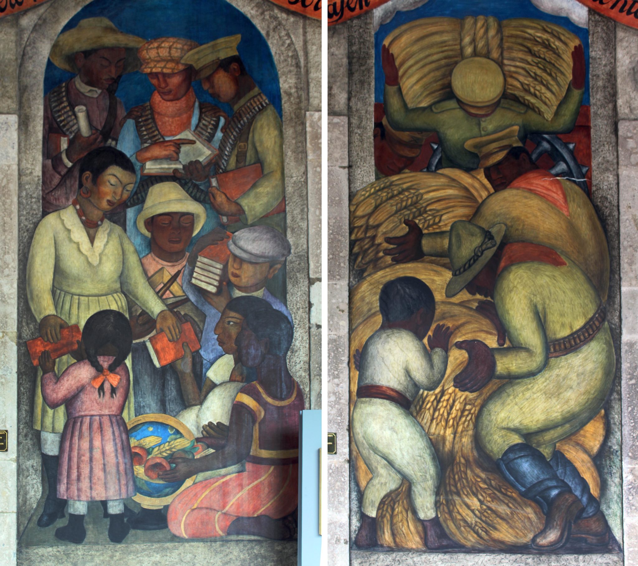 Smarthistory – Diego Rivera, third floor murals of the Secretaría de ...