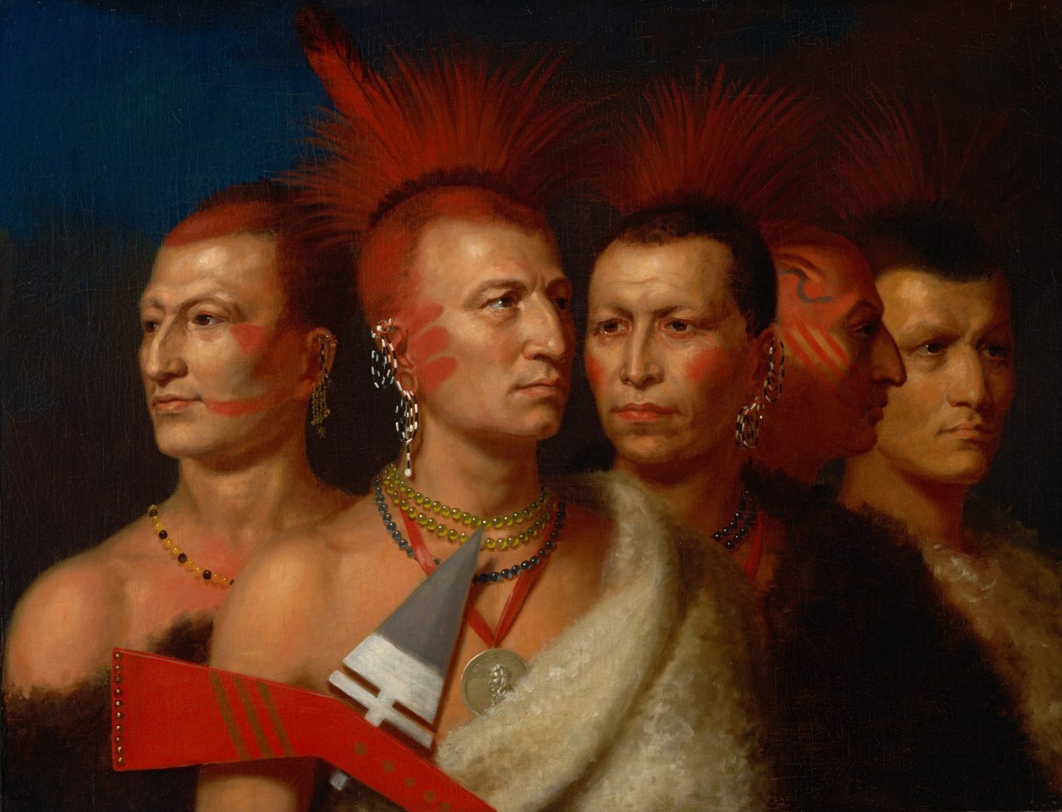 Smarthistory – George Catlin, The White Cloud, Head Chief of the Iowas