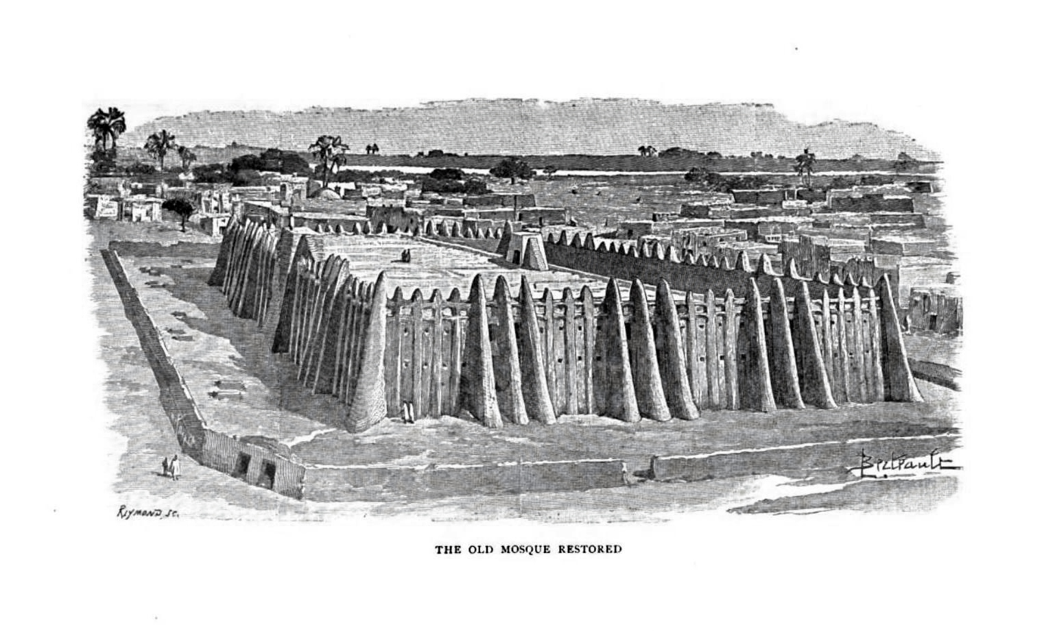 Smarthistory – “The Old Mosque Restored,” from Félix Dubois, Timbuctoo ...