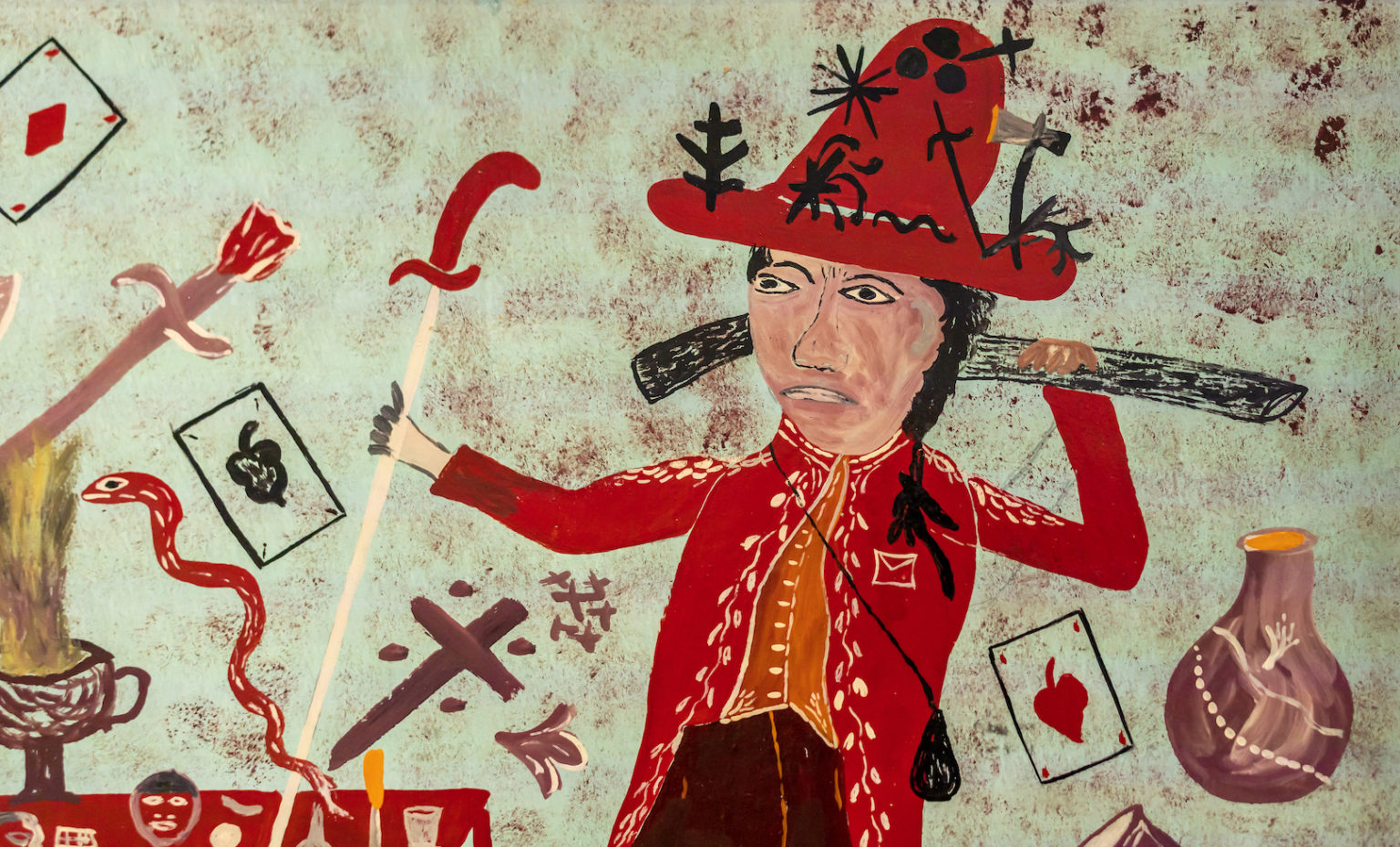 1.4.4: Hector Hyppolite, Ogou Feray also known as Ogoun Ferraille by DR ...