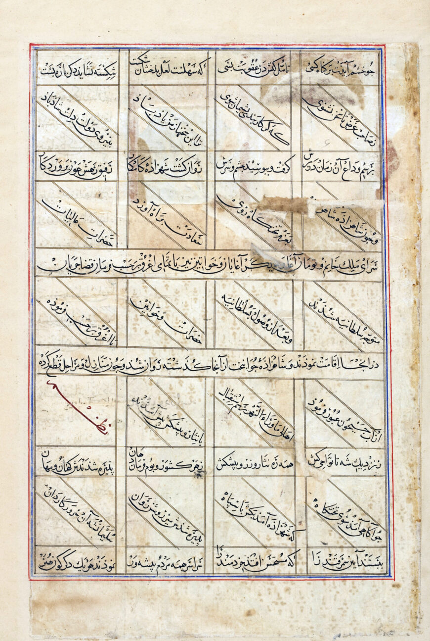 Smarthistory – Timur’s entry into Samarkand, page from the Zafarnama