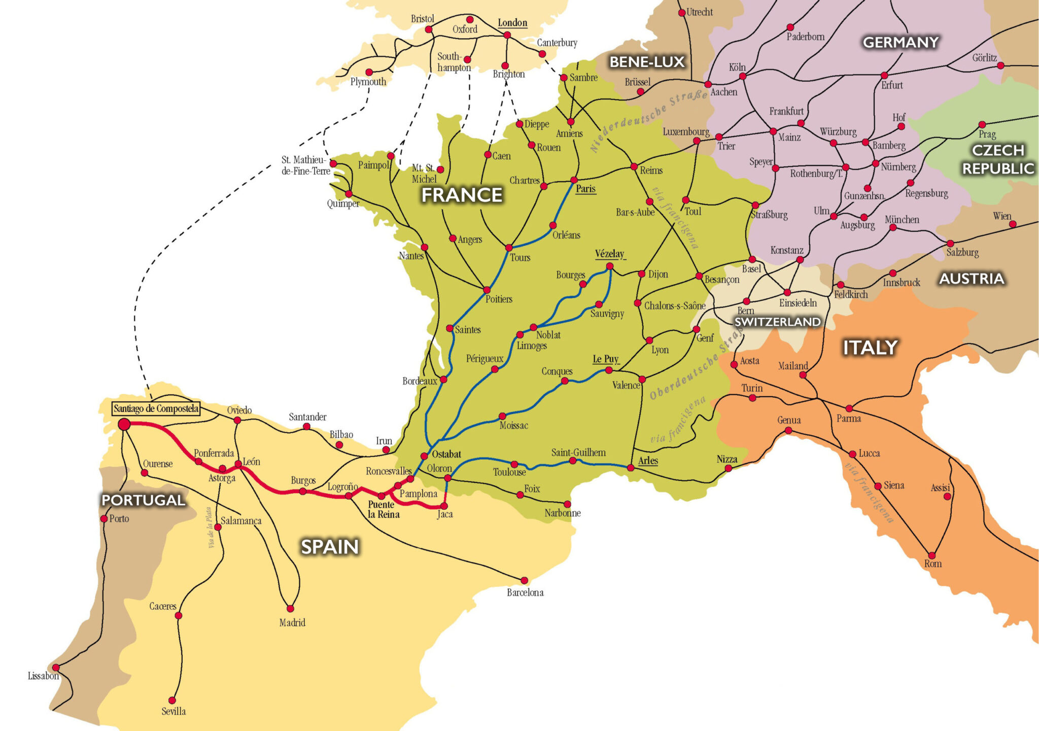 Smarthistory – Pilgrimage routes and the cult of the relic