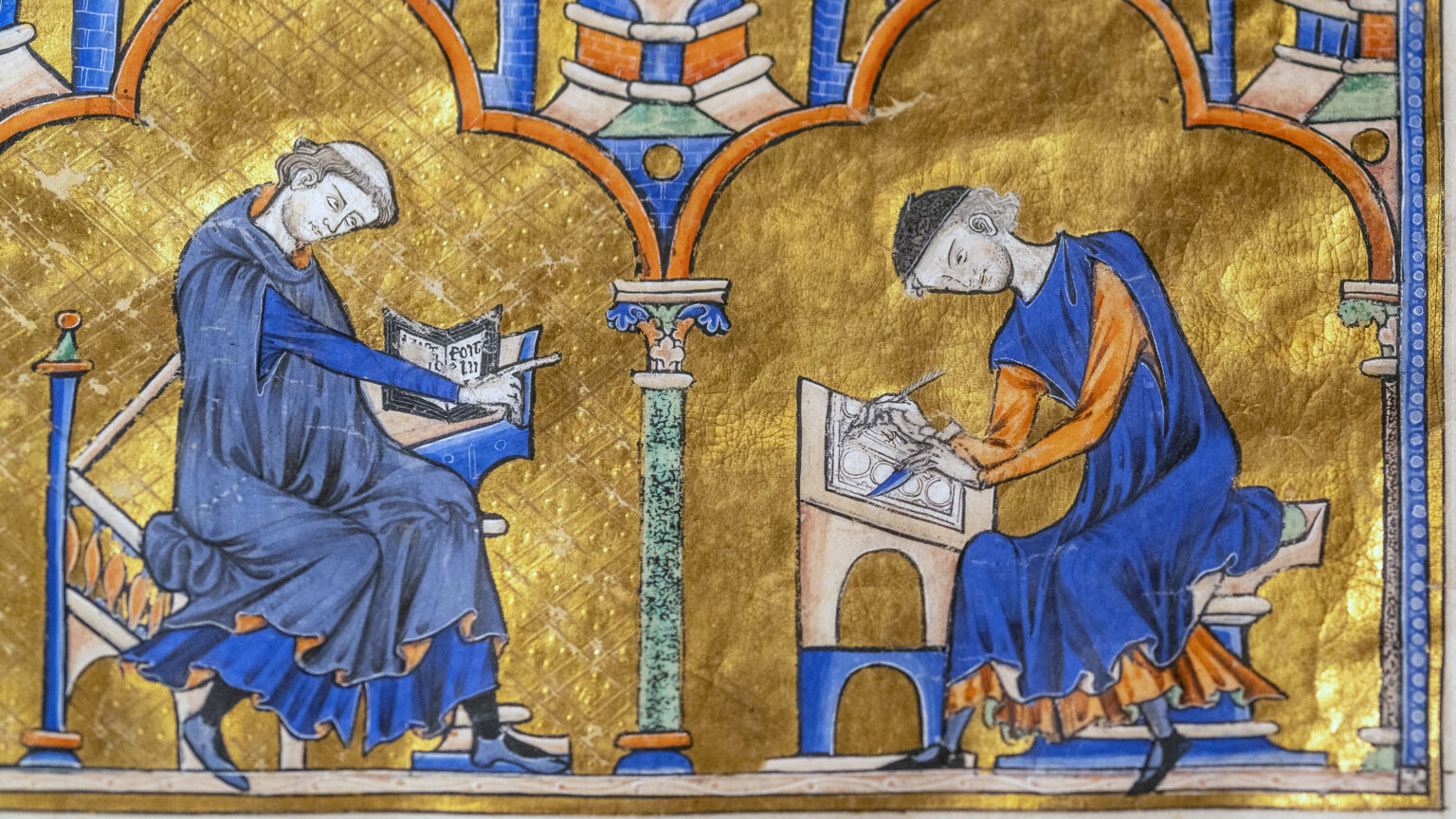 Smarthistory – Dedication Page (colophon), with Blanche of Castile and ...