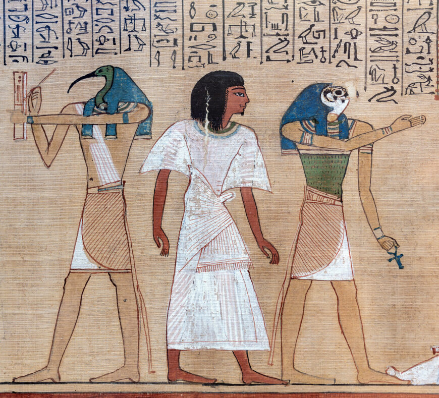 Smarthistory – Hunefer’s Judgement in the presence of Osiris